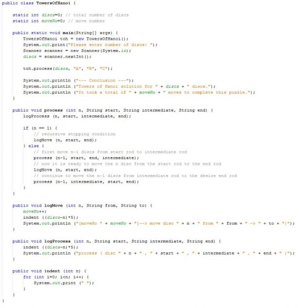 Tower of Hanoi – a study of recursive function – Techdemic