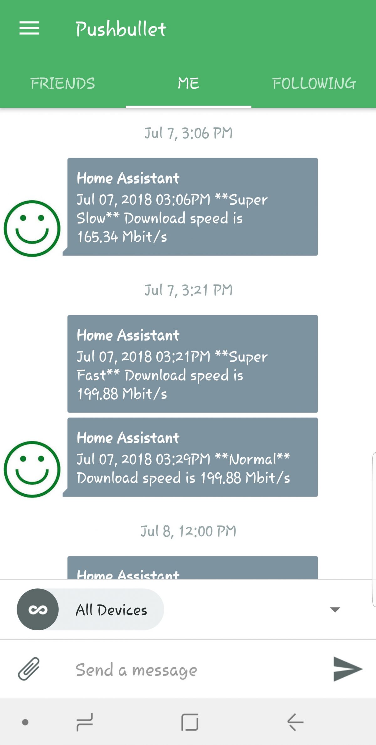 Push Notification with Pushbullet – Techdemic